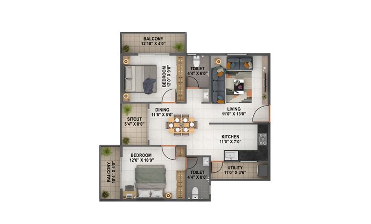ARS Signature Home Phase 2 by Bhavisha Homes
