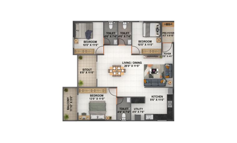 ARS Signature Home Phase 2 by Bhavisha Homes
